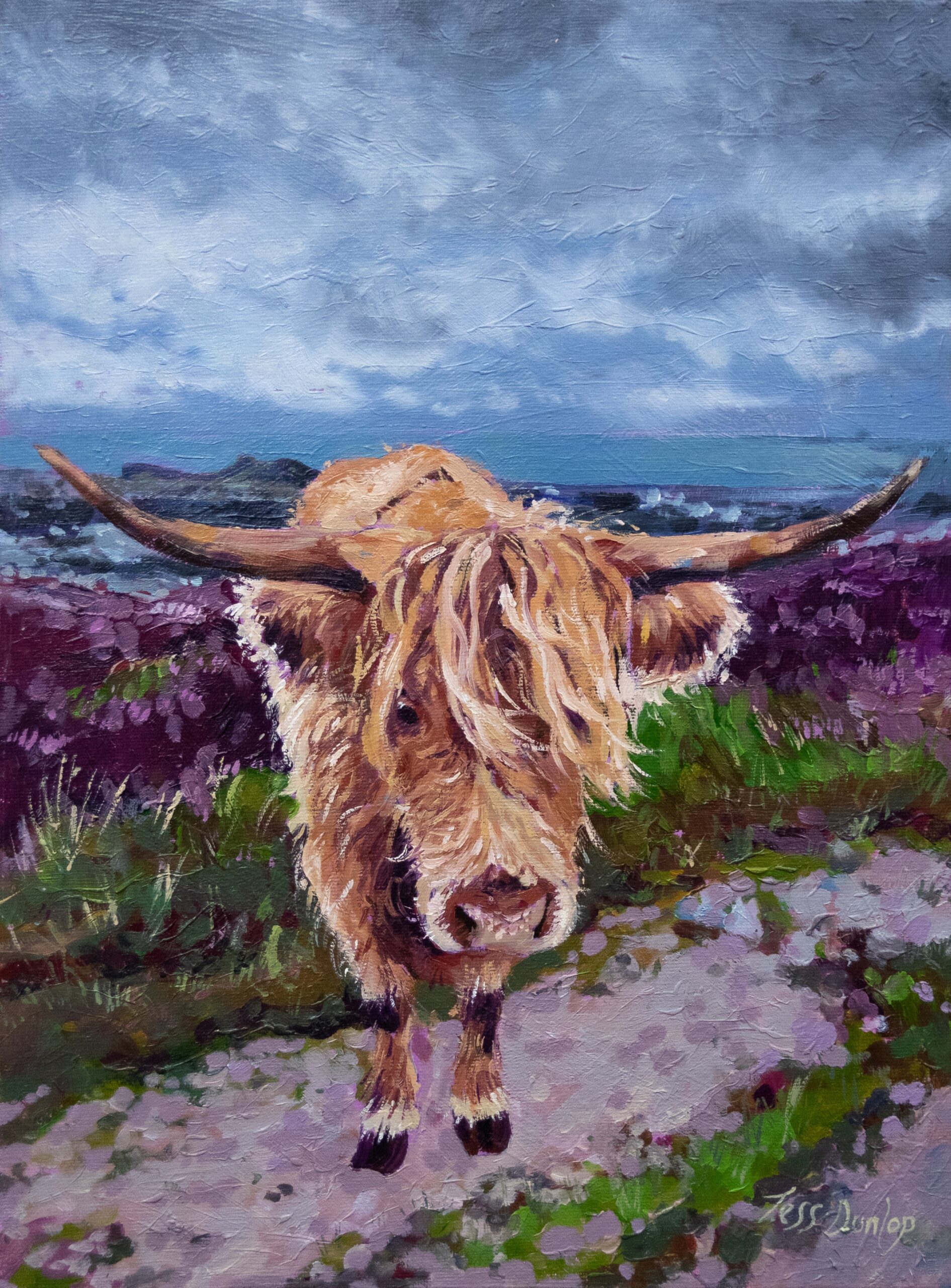 Affordable Art by Edinburgh Artist Tess Dunlop