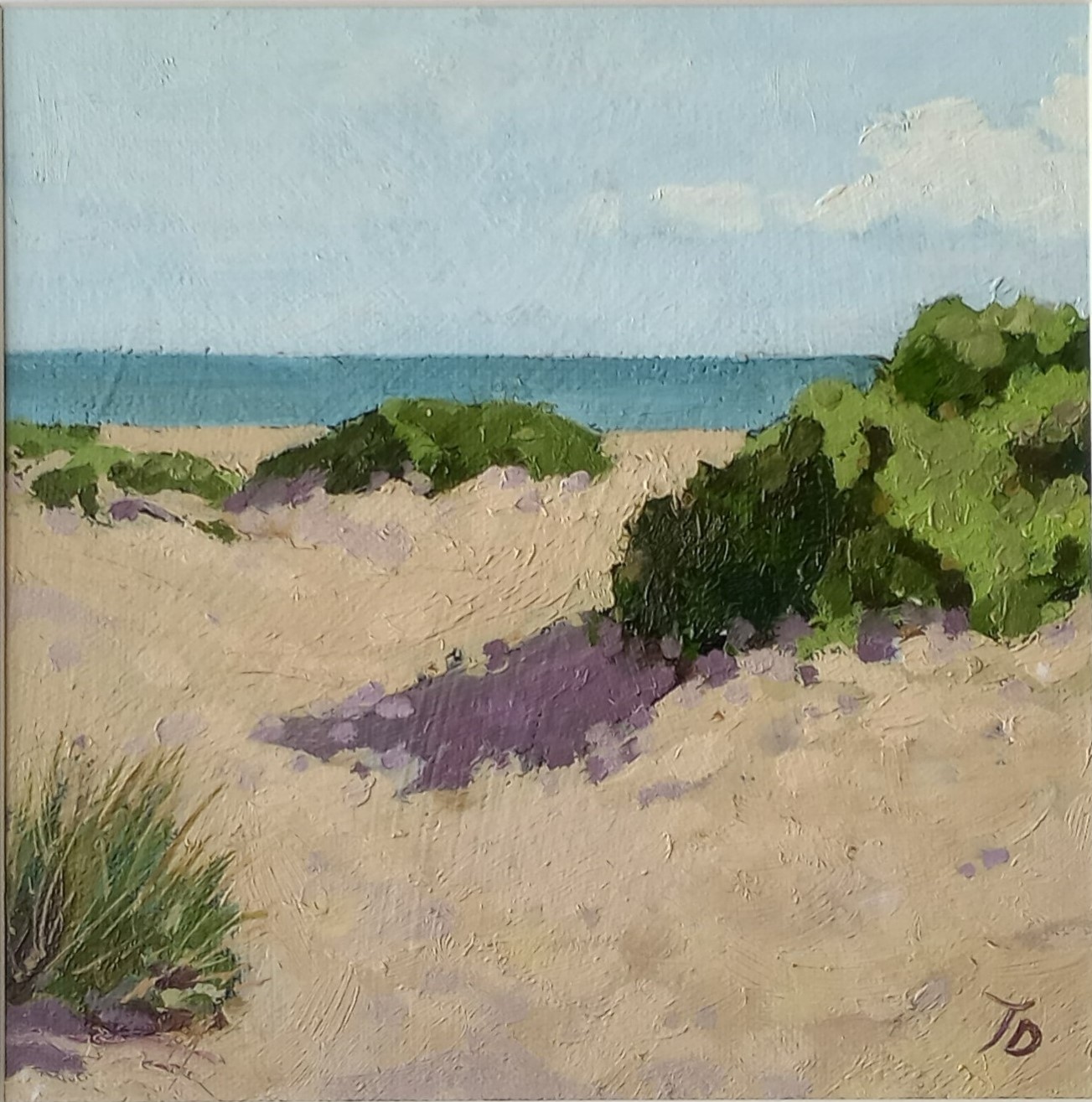 Contemporary oil paintings by Edinburgh Artist Tess Dunlop