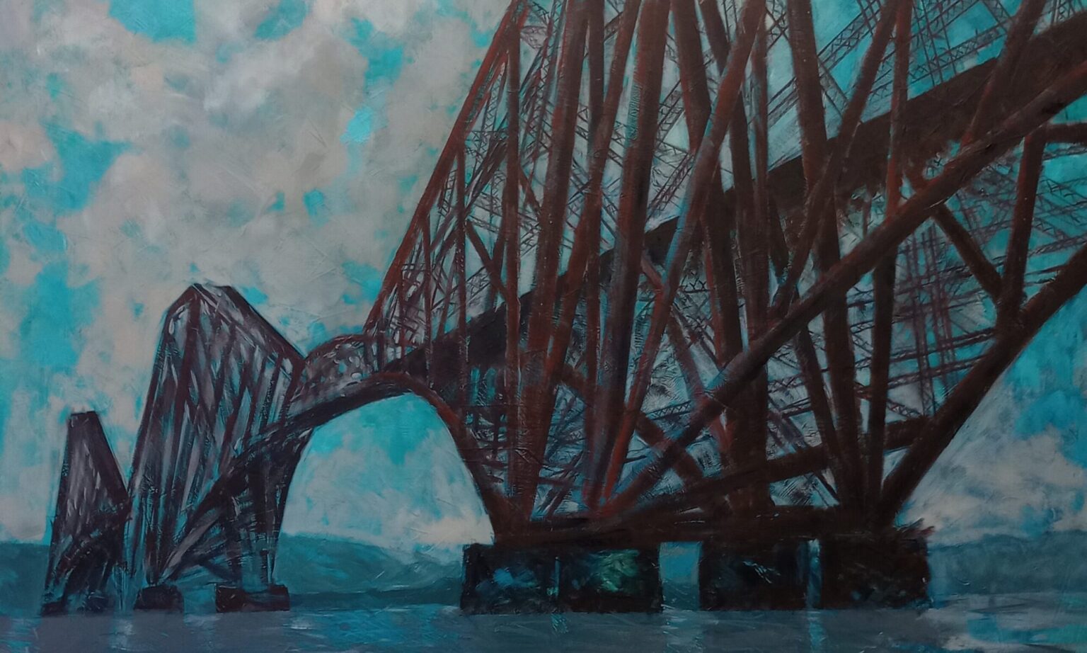 Contemporary oil paintings by Edinburgh Artist Tess Dunlop